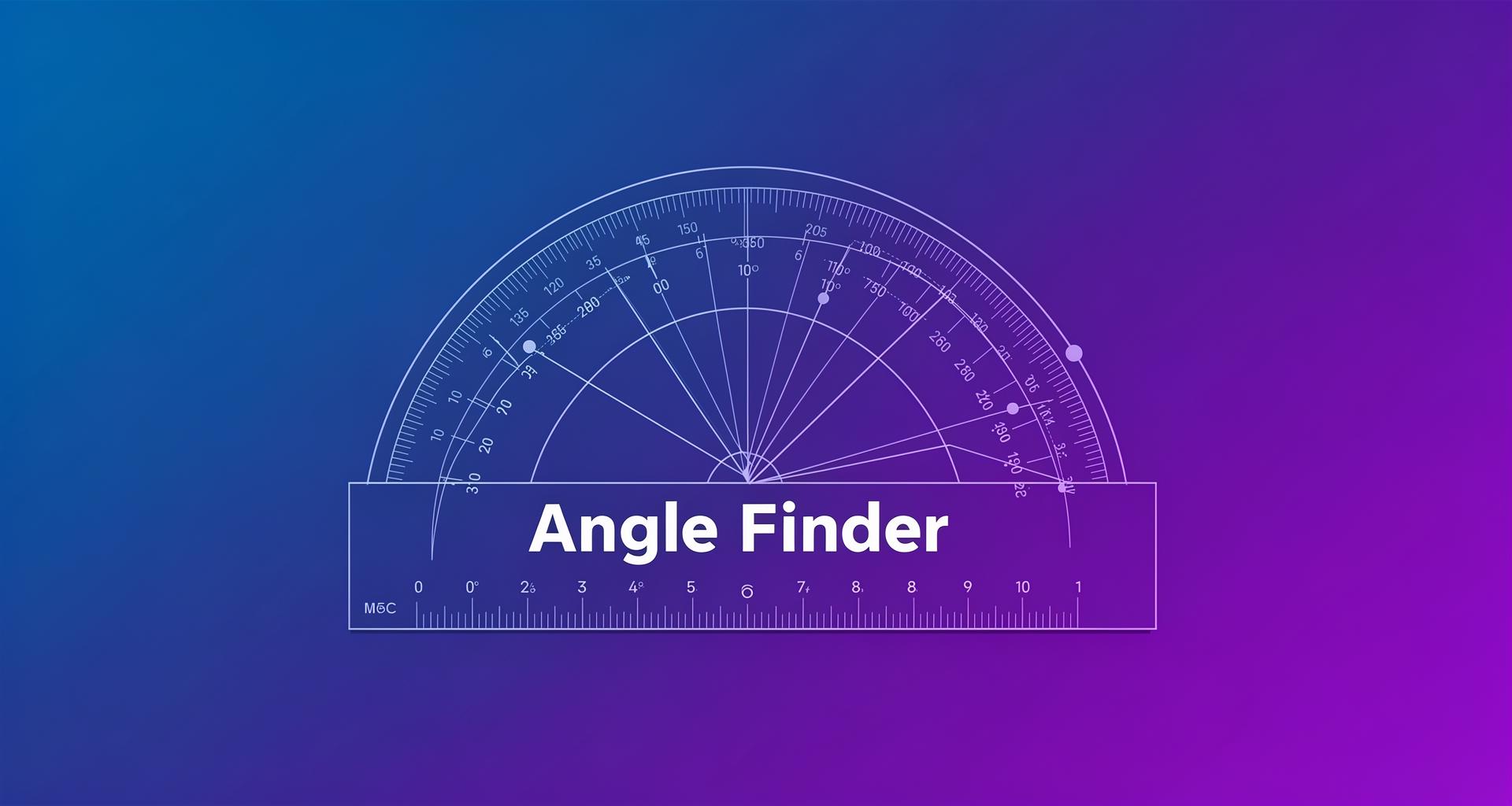 Angle Finder - Free Online 360° Angle Measurement Tool | Digital Protractor